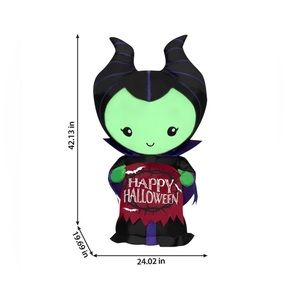 Disney | Holiday | Disney Villains Maleficent Blow Up Inflatable Light ...